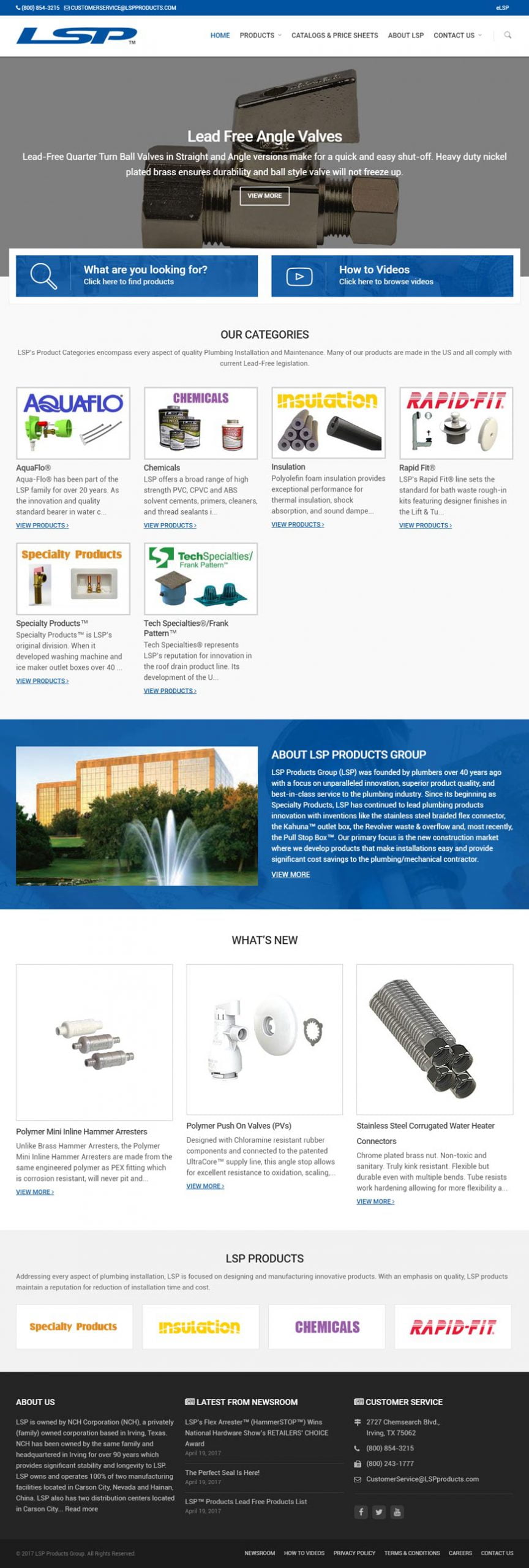 LSPProducts.com – A new web presence!