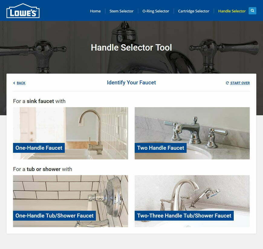 Enabled smarter product search via Innovative Website