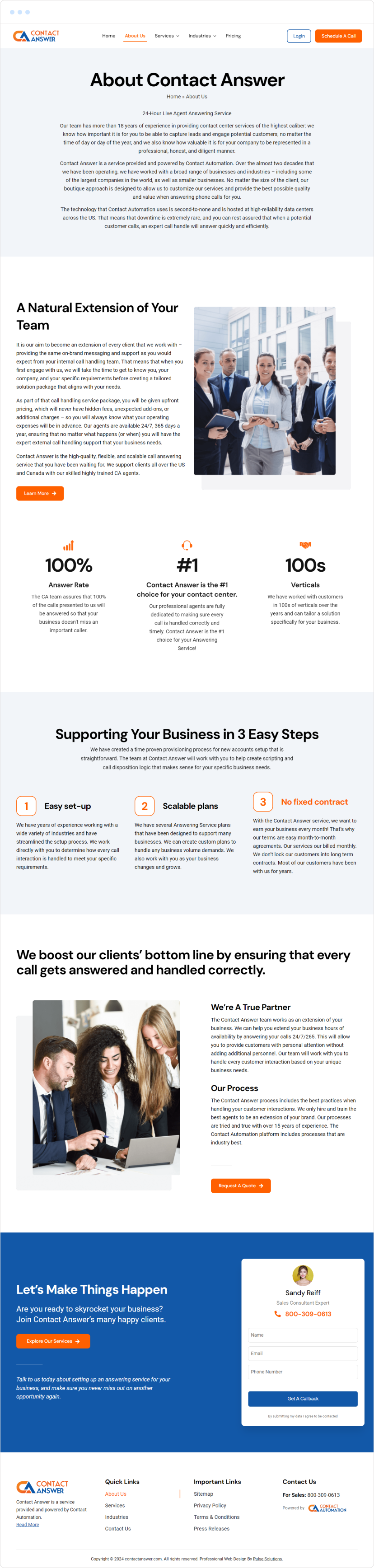 Transforming Customer Engagement: ContactAnswer.com's Digital Evolution.